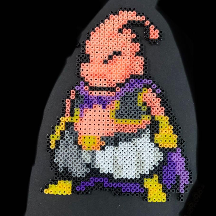Majin Buu Dragon Ball Pixel Bead Art, Hobbies & Toys, Toys & Games on ...