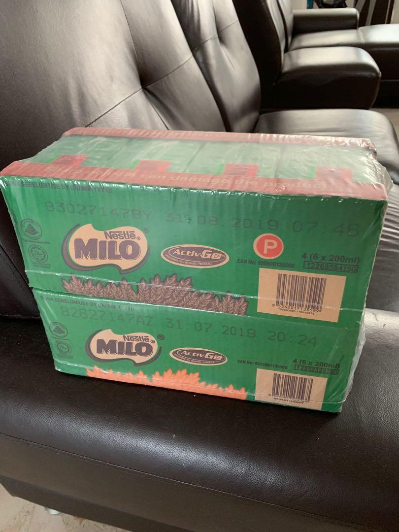 Milo 24 packets x2 cartons #endgameyourexcess, Food & Drinks, Beverages ...