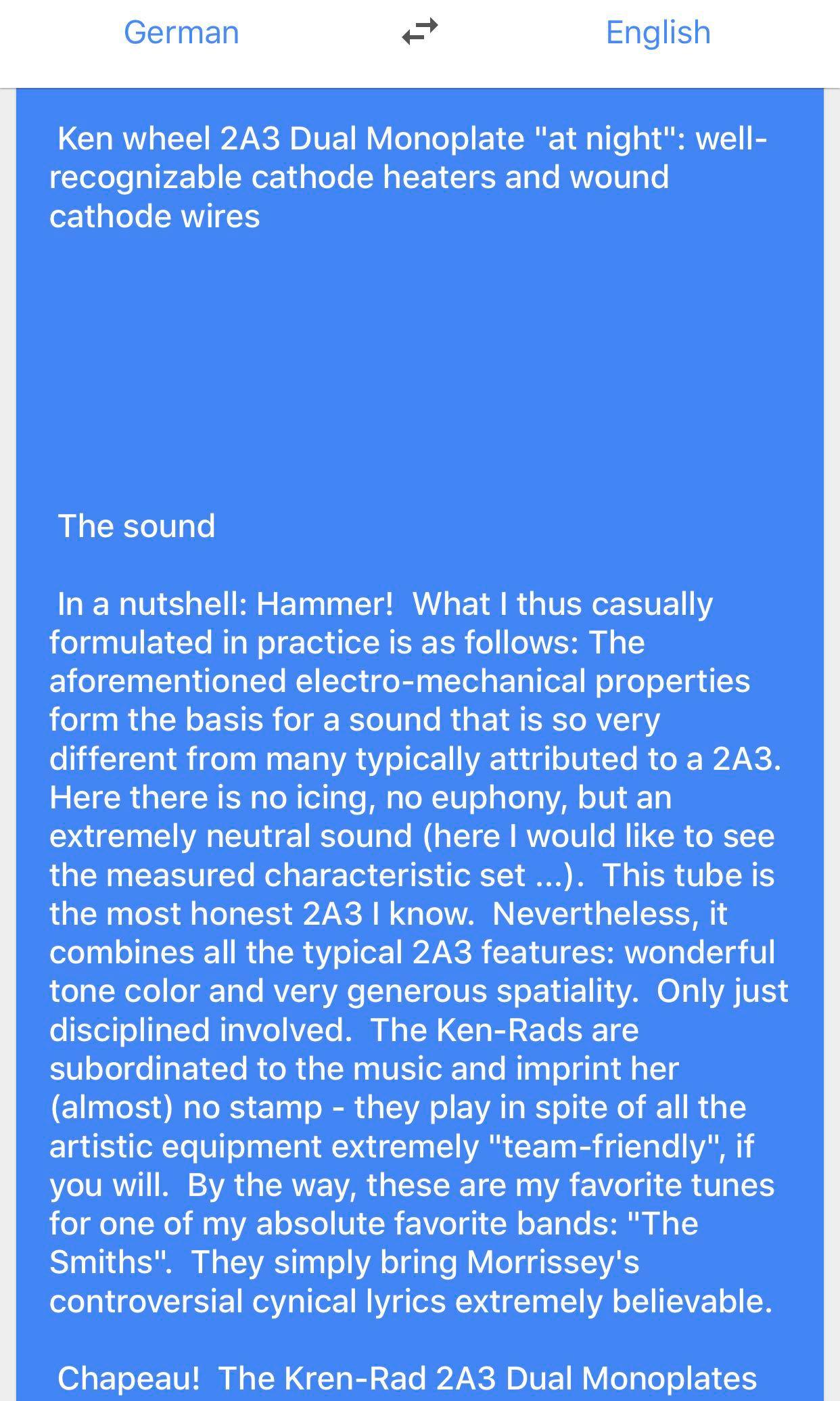 NOS Ken Rad 2a3 tubes super rare, Audio, Other Audio Equipment on Carousell