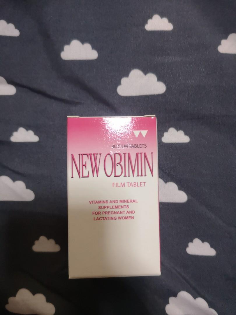 Obimin Multivitamins New 30 tablet, Health & Nutrition, Health ...