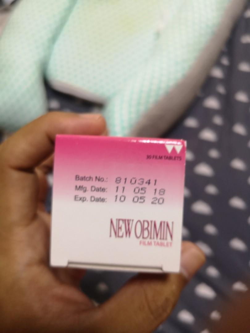 Obimin Multivitamins New 30 tablet, Health & Nutrition, Health ...