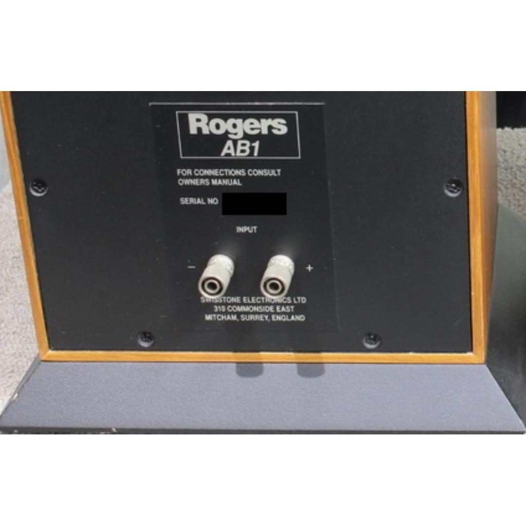 rogers ab1 ab-1 subwoofer speakers for ls3/5a bookshelf speaker ls35a ...