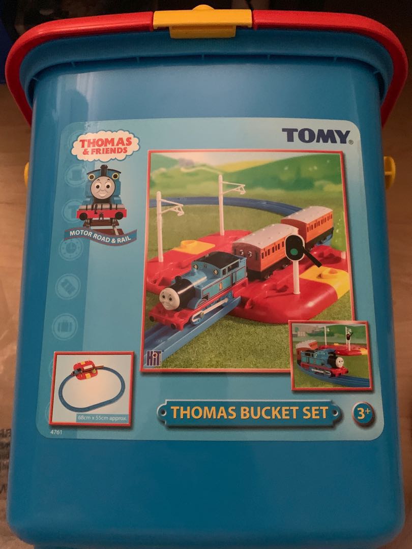 Tomy Thomas Bucket train set , Hobbies & Toys, Toys & Games on Carousell