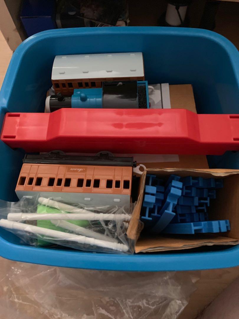 Tomy Thomas Bucket train set , Hobbies & Toys, Toys & Games on Carousell