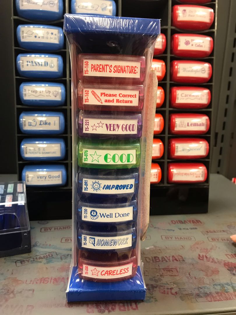 Toyo teacher stamp, Hobbies & Toys, Stationery & Craft, Stationery ...