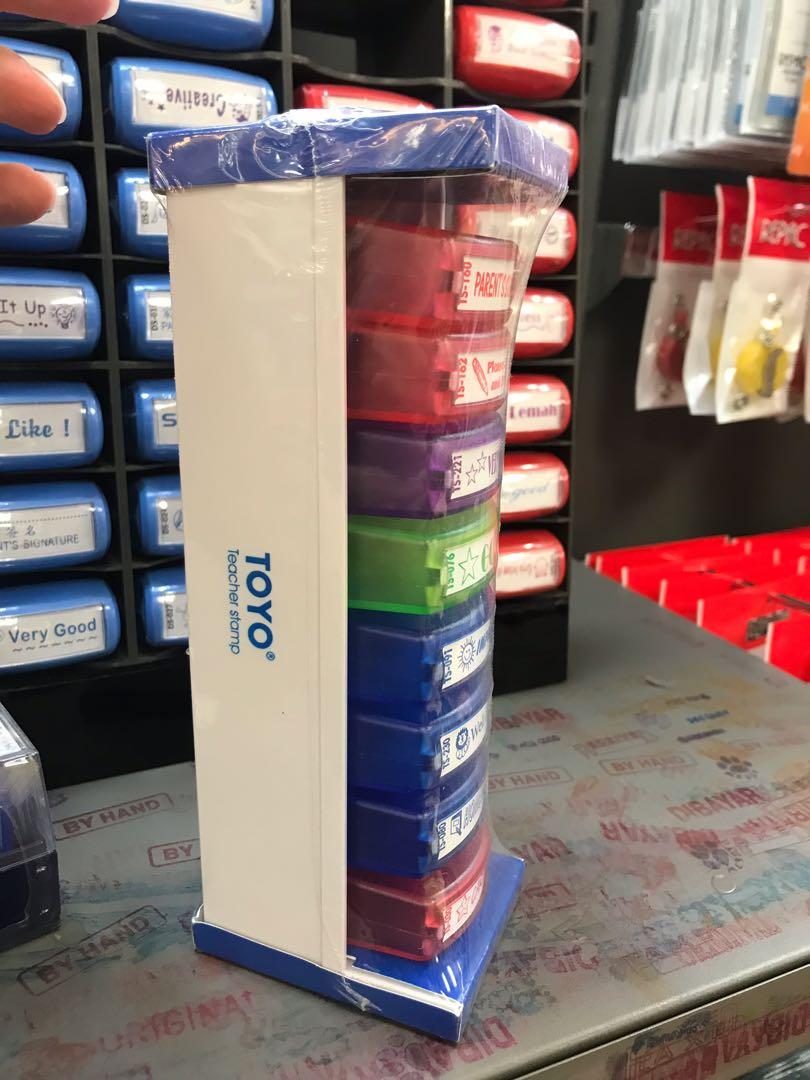 Toyo teacher stamp, Hobbies & Toys, Stationery & Craft, Stationery ...