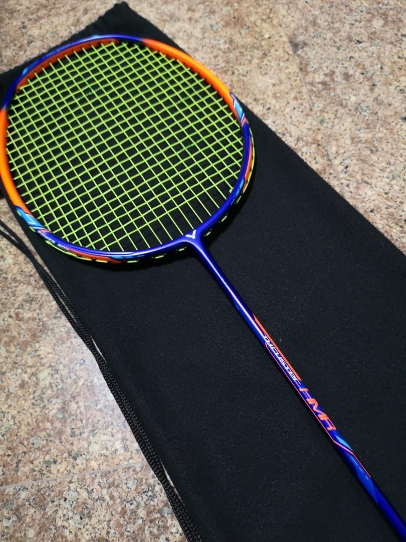 Victor Thruster K HMR Badminton Racket, Sports Equipment, Sports ...