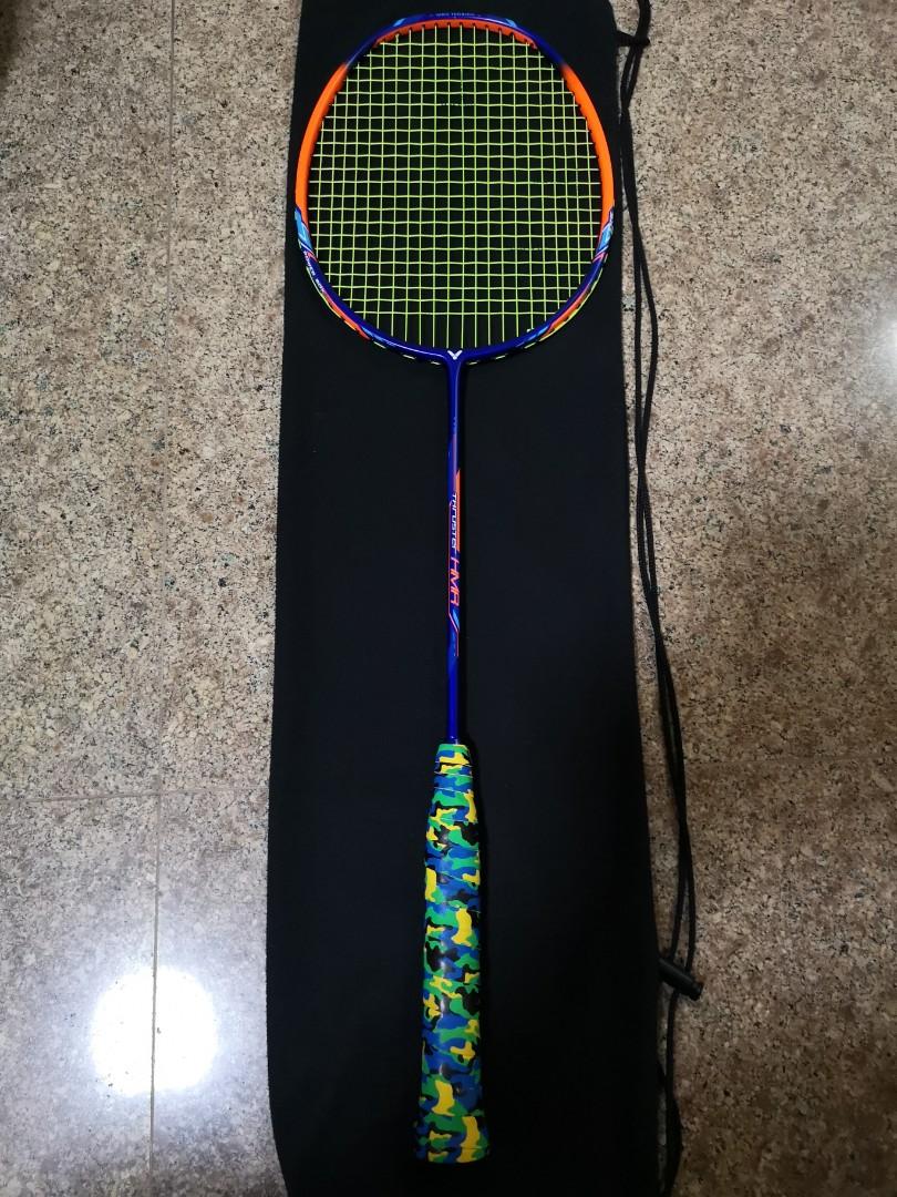 Victor Thruster K HMR Badminton Racket, Sports Equipment, Sports ...
