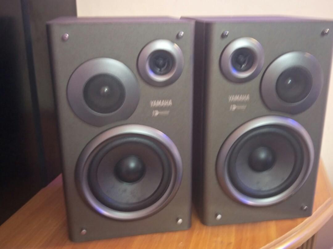 Yamaha NX-S75 3 Ways Bass Reflex Bookshelf Speaker, Audio, Soundbars ...