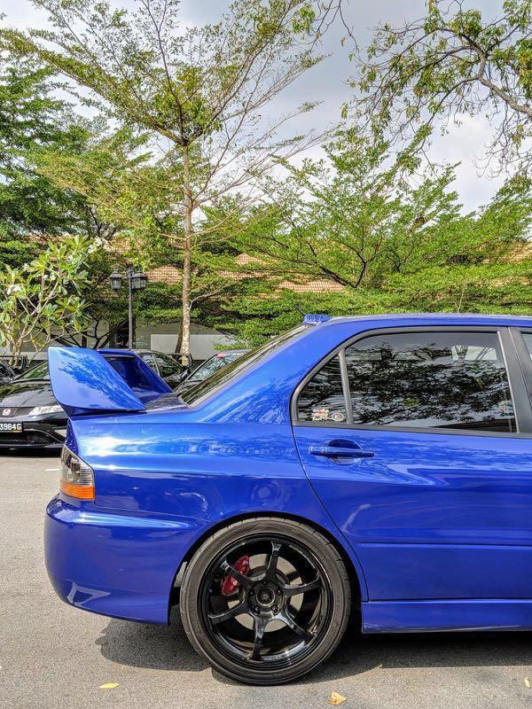 Advan RG2 18x9 +29 5x114.3, Car Accessories, Tyres & Rims on Carousell