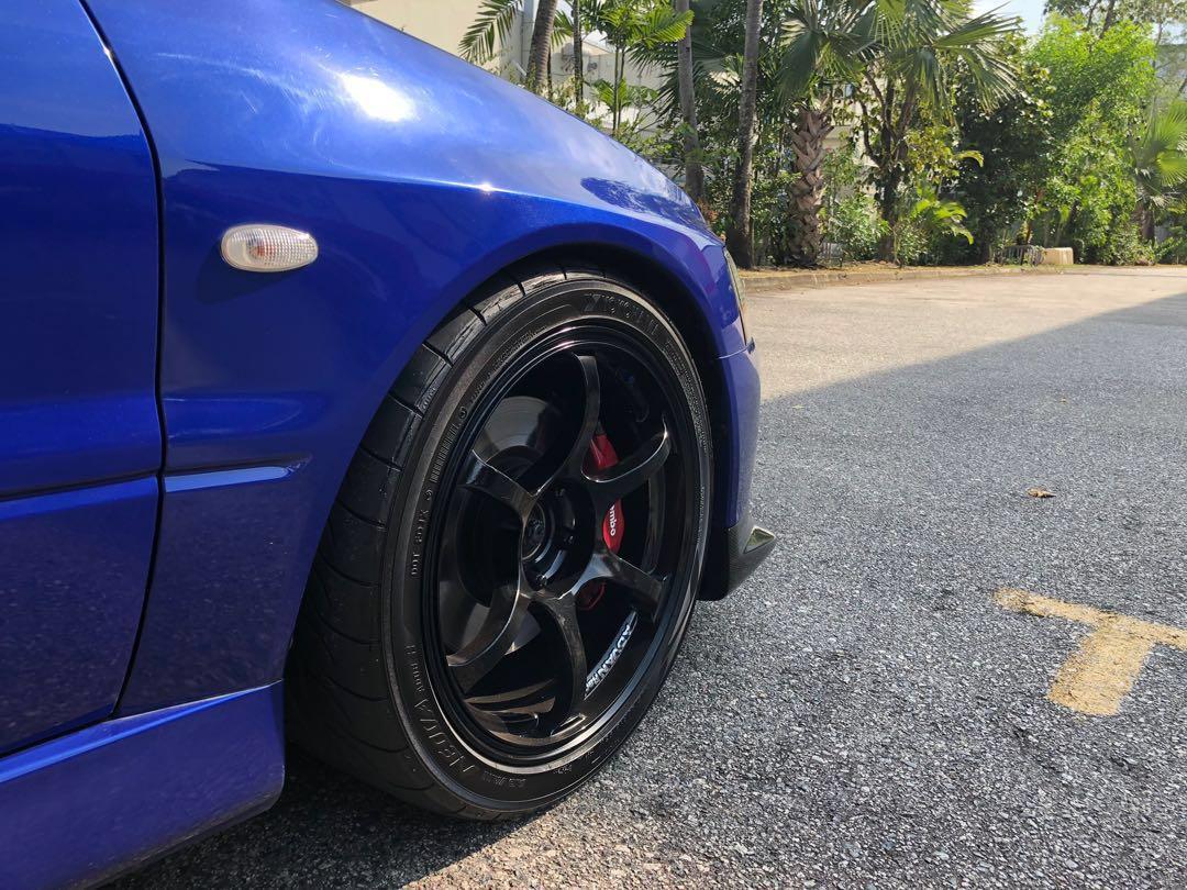 Advan RG2 18x9 +29 5x114.3, Car Accessories, Tyres & Rims on Carousell