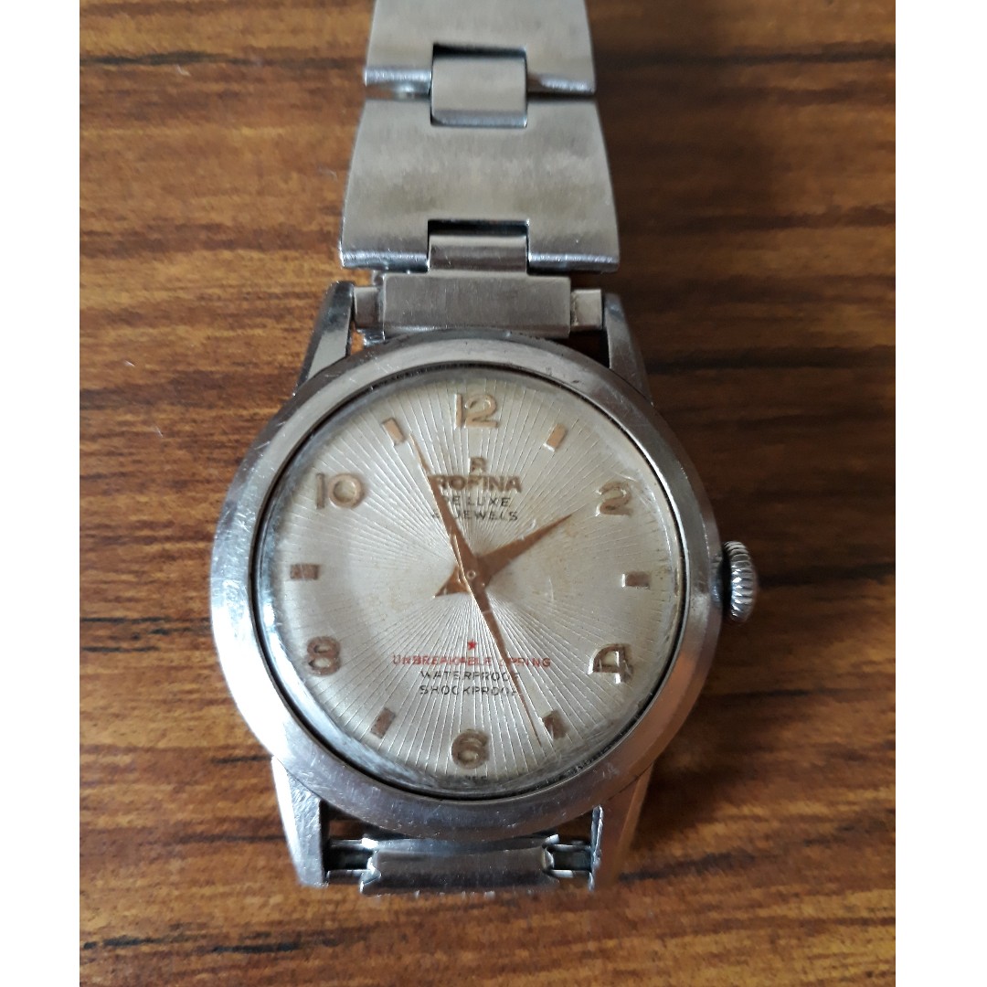 Antique Branded Rofina Watch 21 Jewels, Women's Fashion, Watches ...