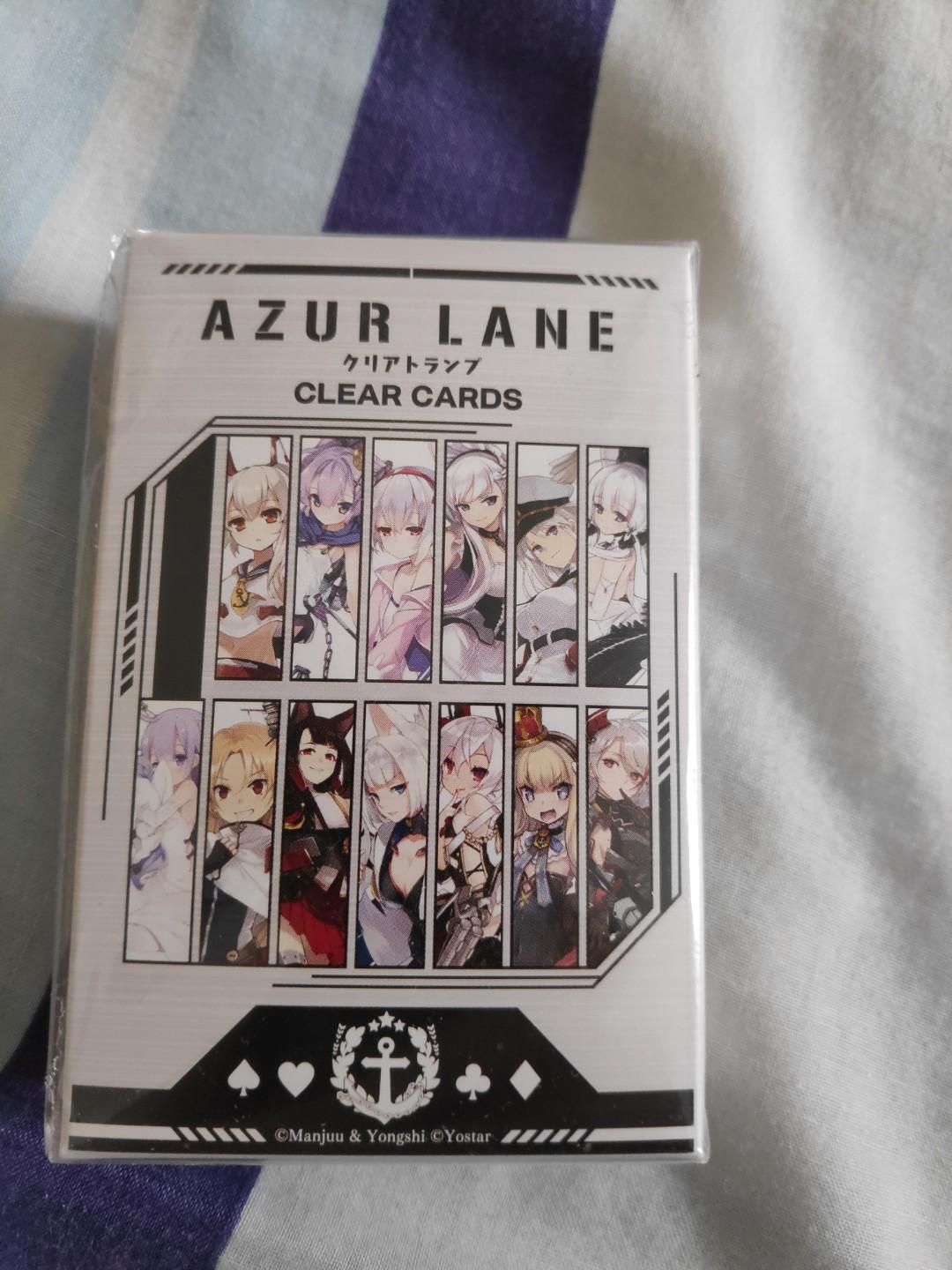 Azur Lane poker cards, Hobbies & Toys, Toys & Games on Carousell