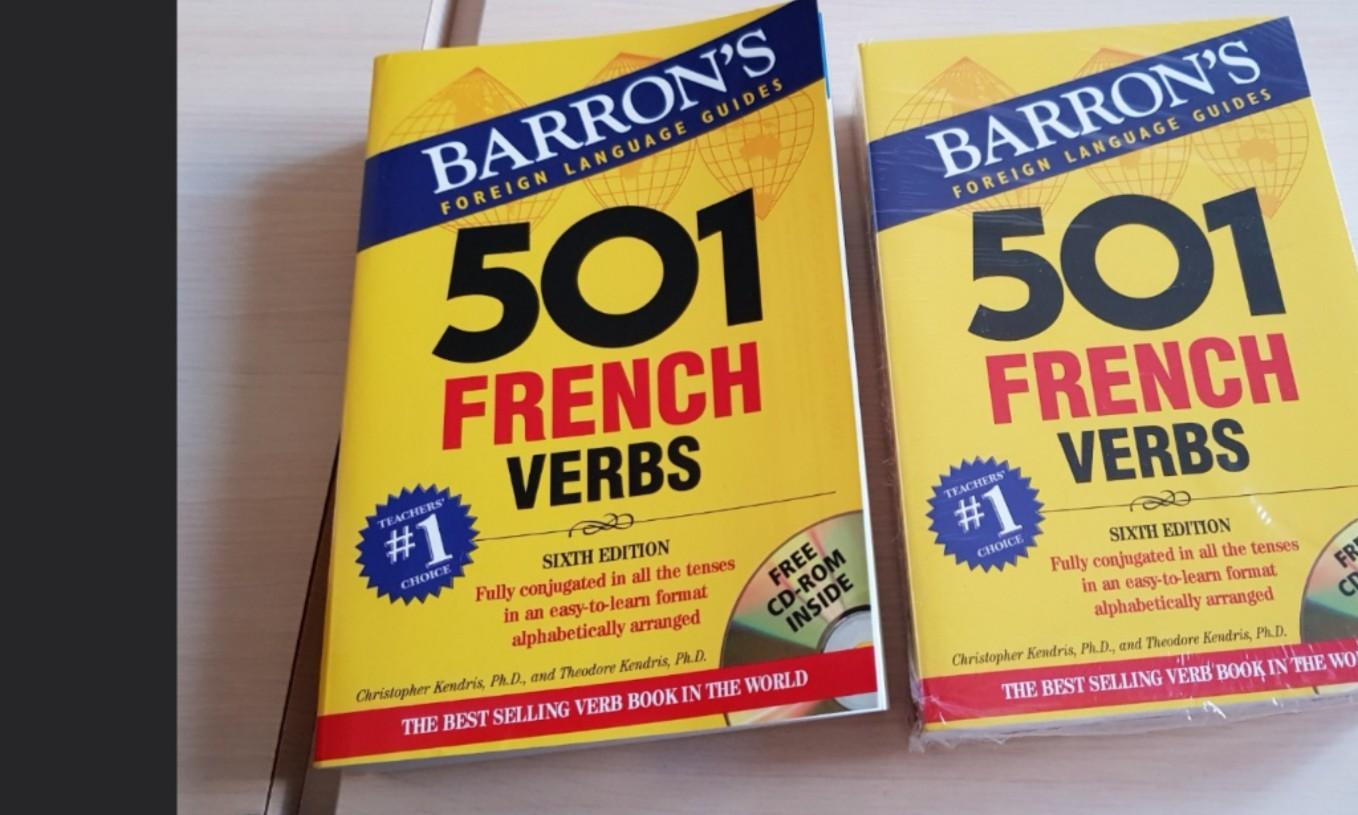 Barron's 501 French Verbs 6th Edition, Hobbies & Toys, Books ...