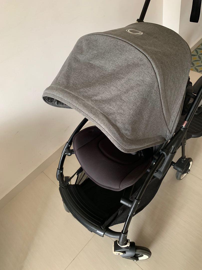 Bugaboo Bee 3 Black Edition with Grey canopy, Babies & Kids, Going Out ...