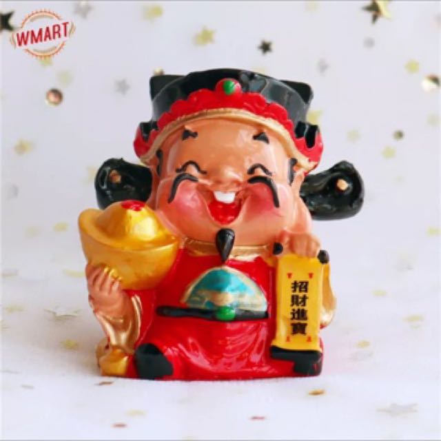 Cai shen Ye cake topper, Everything Else on Carousell