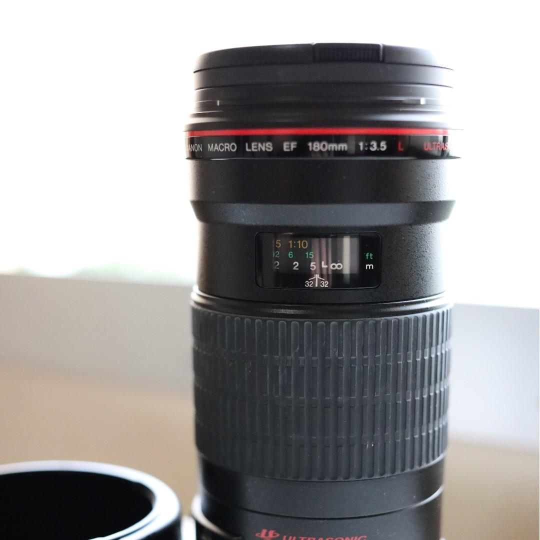 Canon 180mm f/3.5L Macro Prime, Photography, Lens & Kits on Carousell