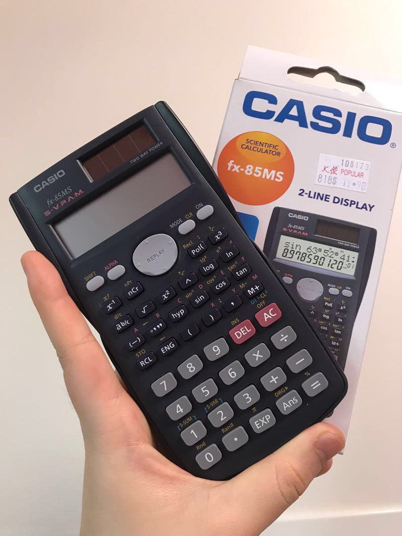 Casio Scientific Calculator fx-85MS, Electronics, Others on Carousell