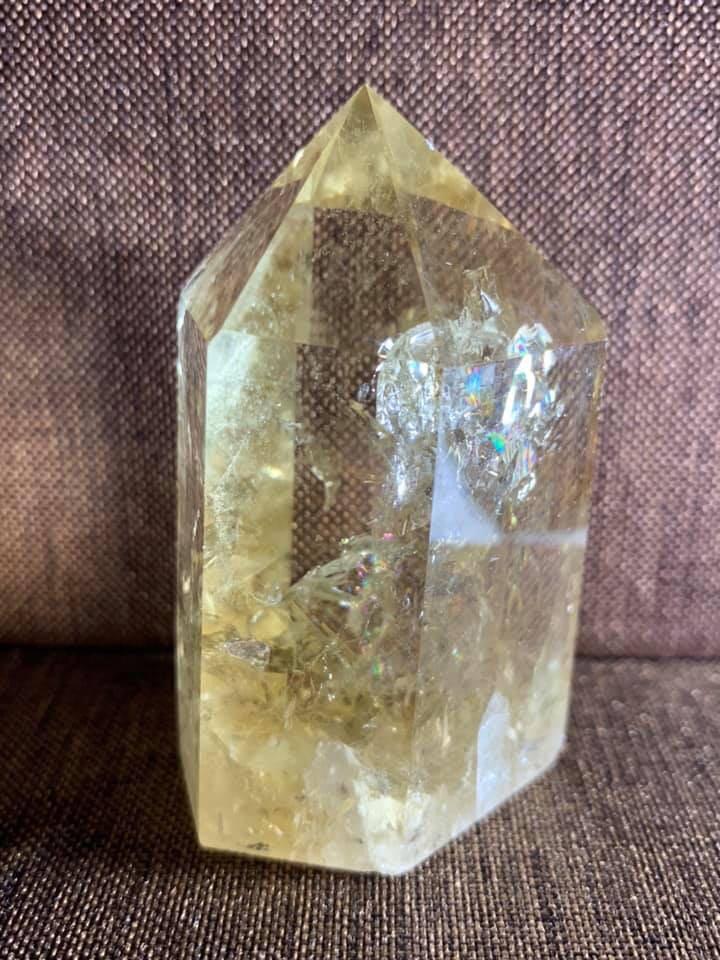 Citrine Quartz with Rare Angel Feather Inclusions. C1, Women's Fashion ...