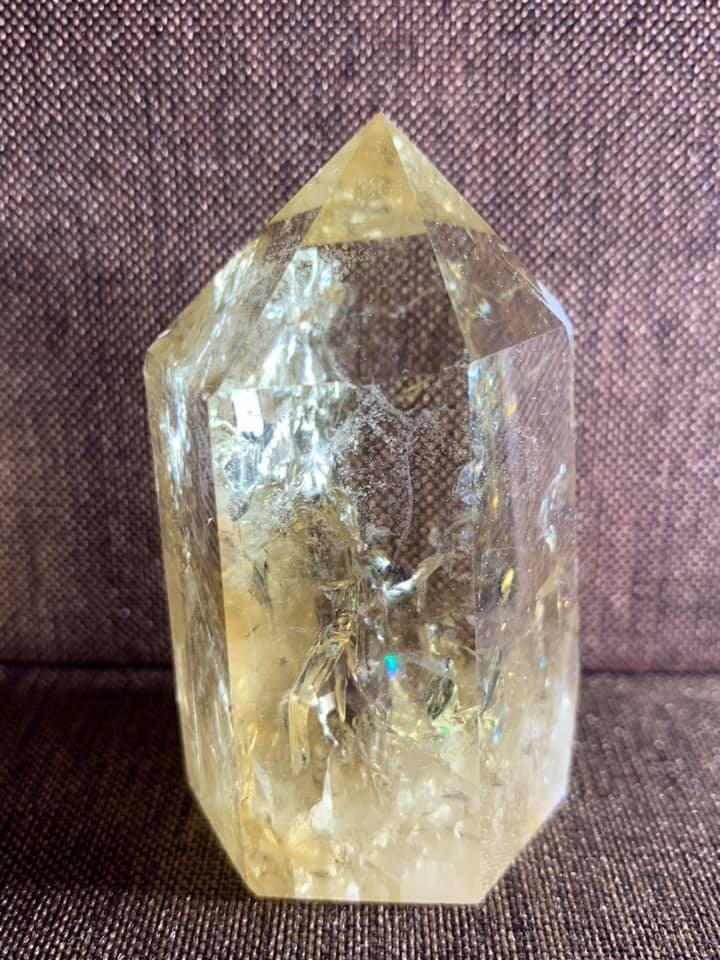 Citrine Quartz with Rare Angel Feather Inclusions. C1, Women's Fashion ...