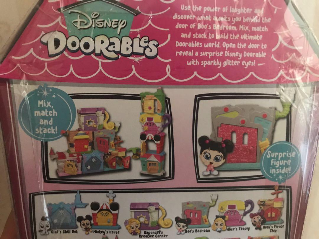 Disney Doorables Boo’s Bedroom Set 怪獸公司阿布房間, 興趣及遊戲, 玩具 & 遊戲類 - Carousell