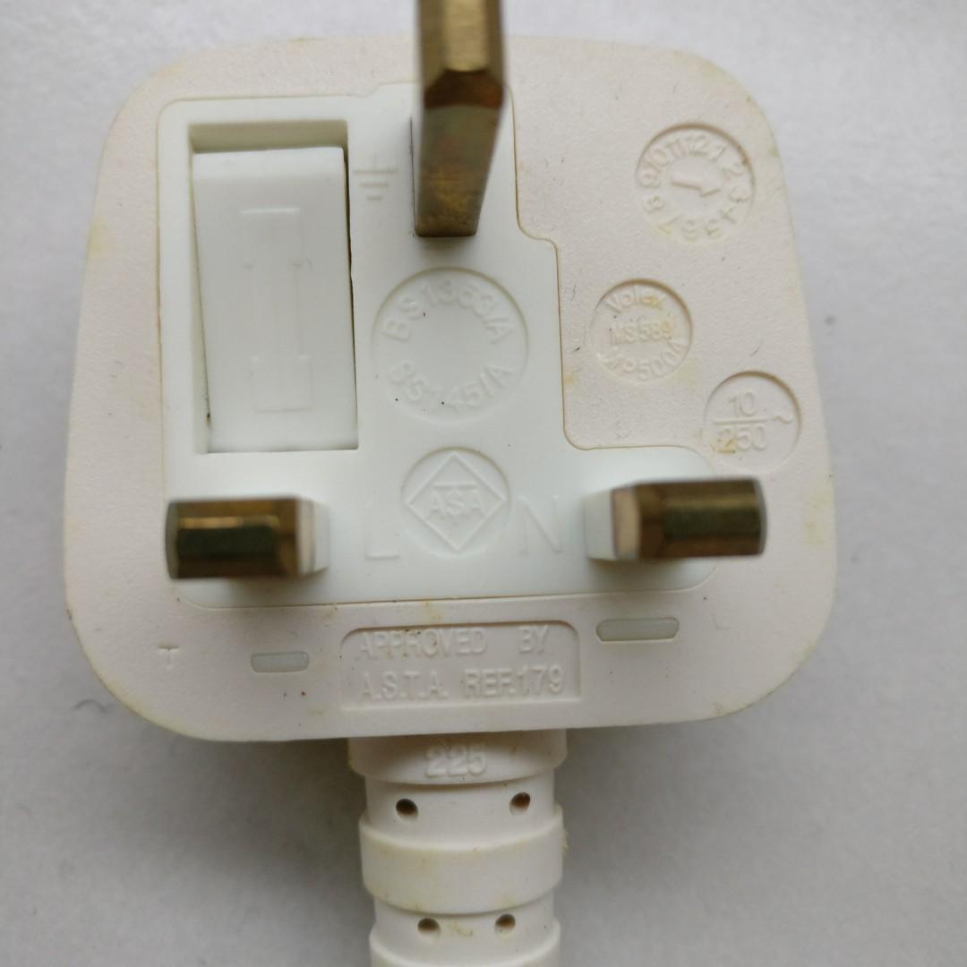 Electric Induction Cooker Plug and Cable Wire, TV & Home Appliances ...