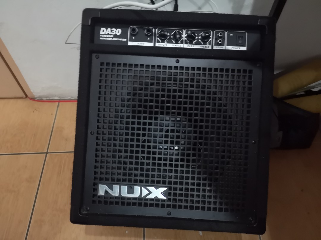 NUX DA30 Keyboard / electronic drum amplifier 30 Watts, Hobbies & Toys ...