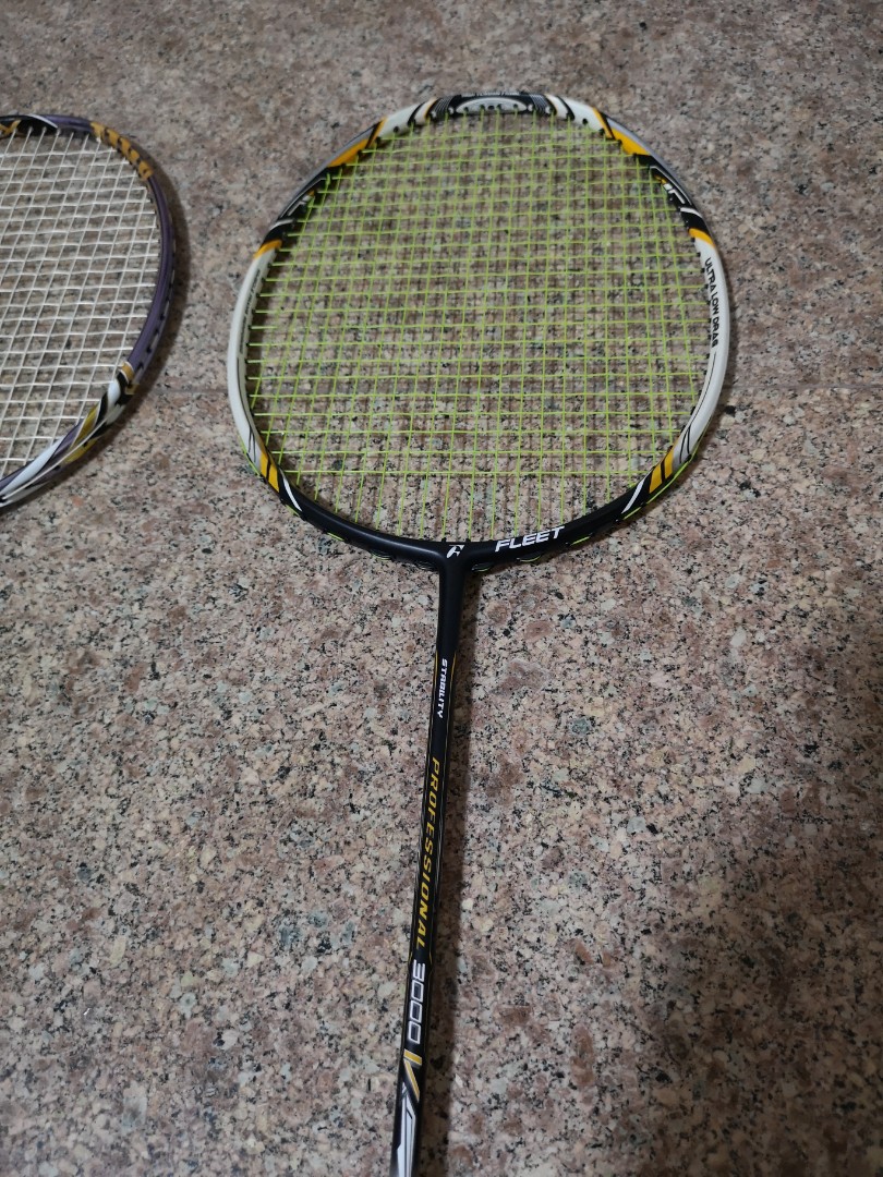 Fleet professional 3000 badminton racket, Sports Equipment, Sports ...