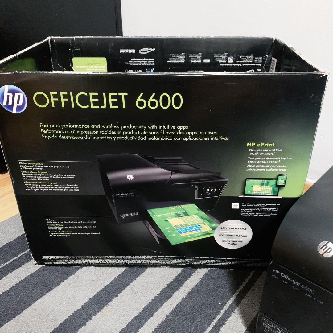 HP Officejet 6600 printer, Computers & Tech, Printers, Scanners ...