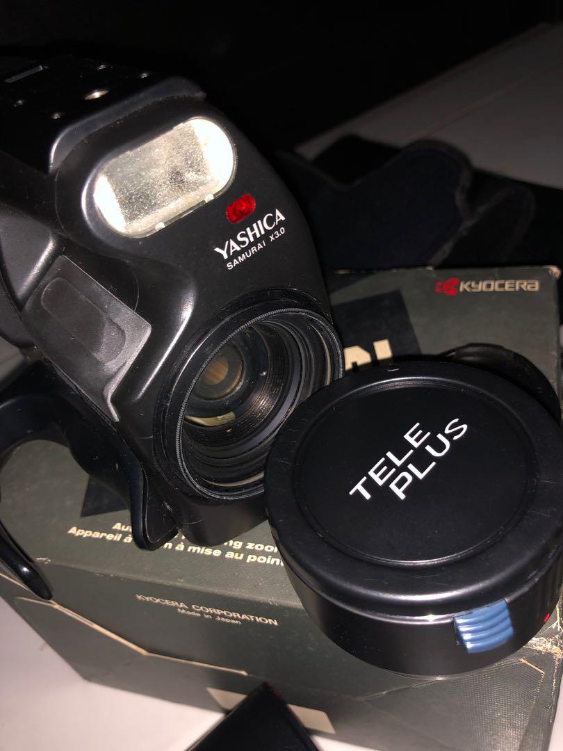 Kyocera Yashica Samurai X3.0 with accessories for sale, Photography ...