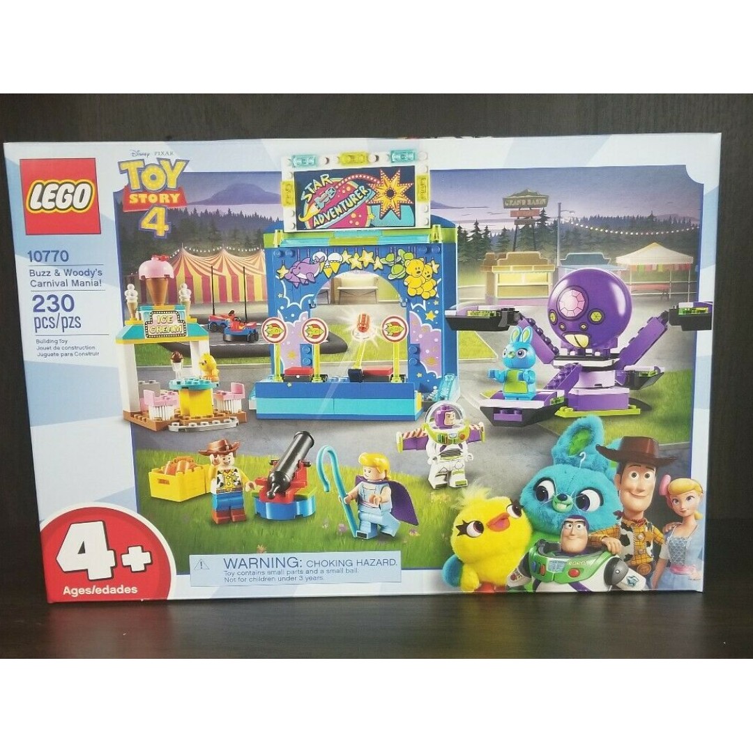 Lego 10770 Buzz & Woody's Carnival Mania! 4+ toy story woody alien buzz ...