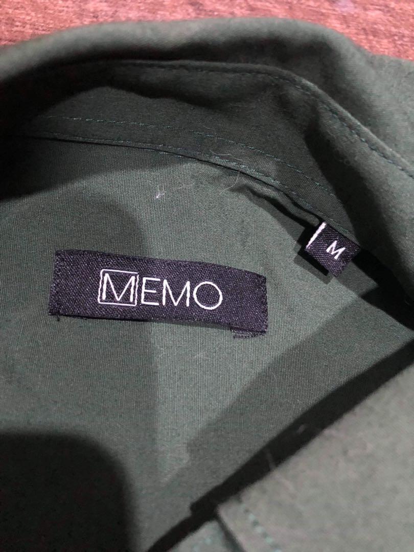 Memo Polo Shirt, Men's Fashion, Tops & Sets, Tshirts & Polo Shirts on ...