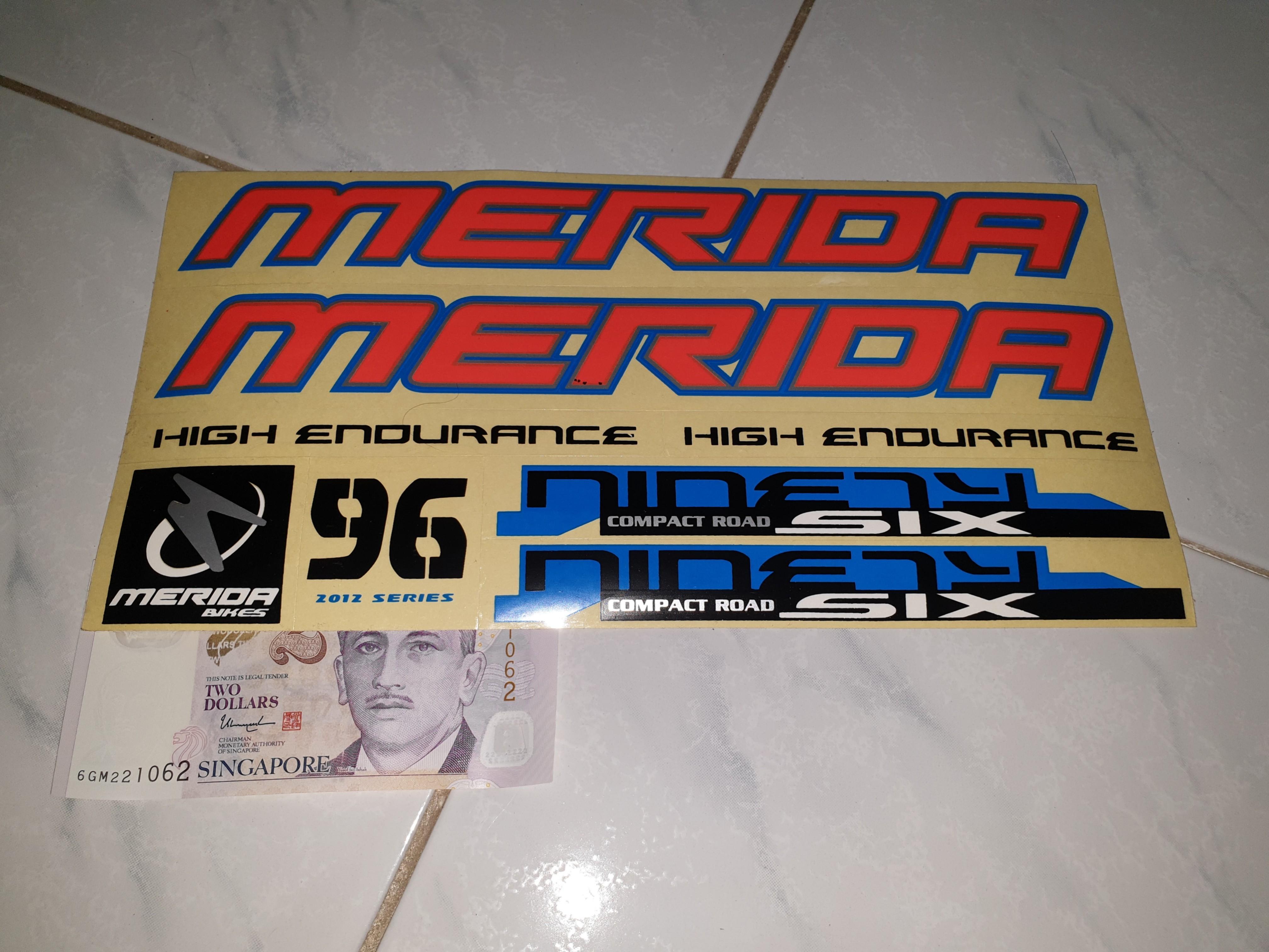 Merida decals, Sports Equipment, Bicycles & Parts, Parts & Accessories ...