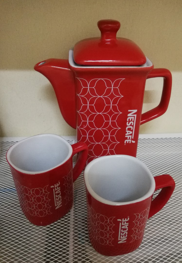 nescafe pot, Furniture & Home Living, Kitchenware & Tableware, Coffee ...