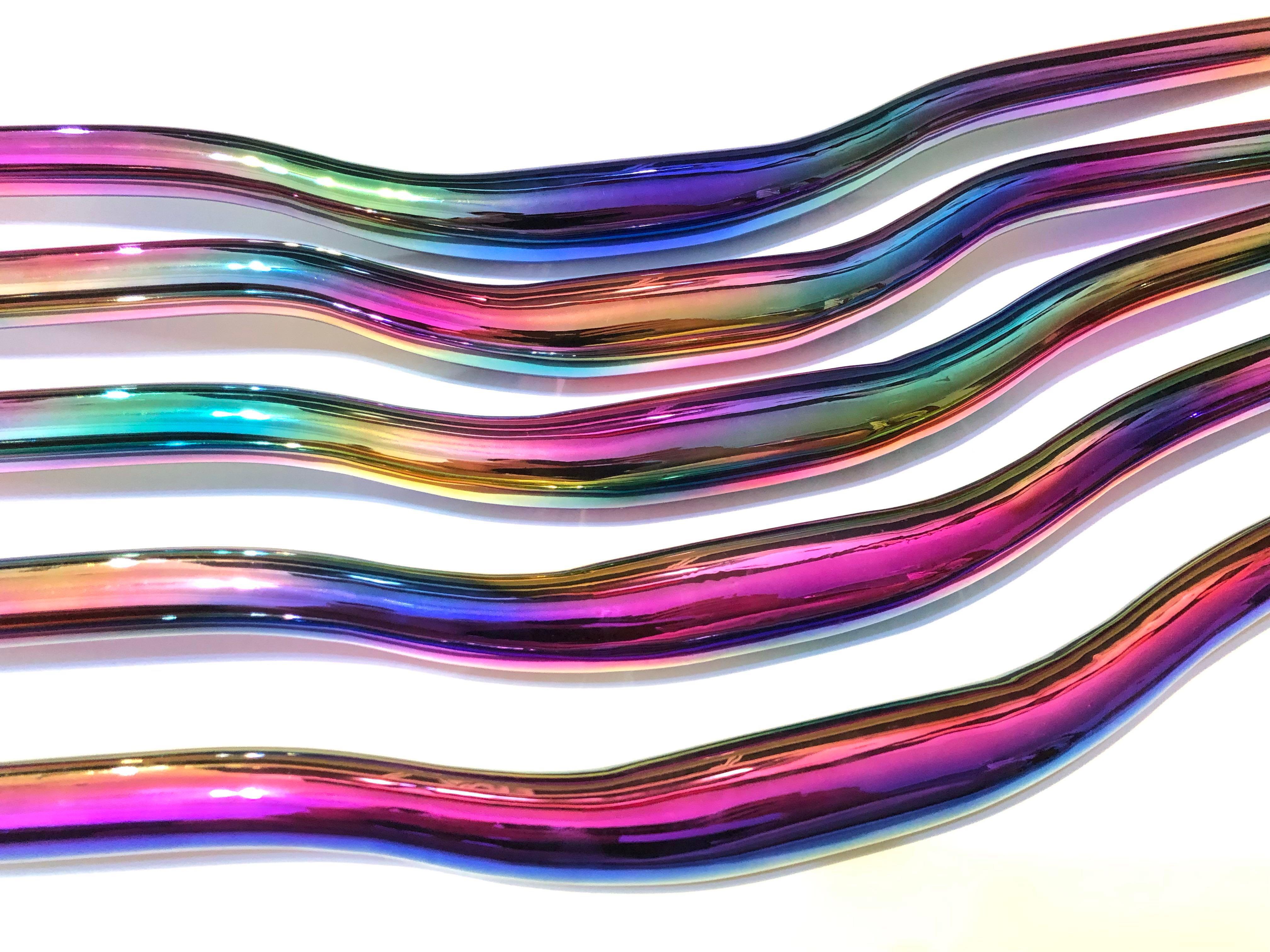 Oil Slick Handle Bar, Bicycles & PMDs, Parts & Accessories on Carousell