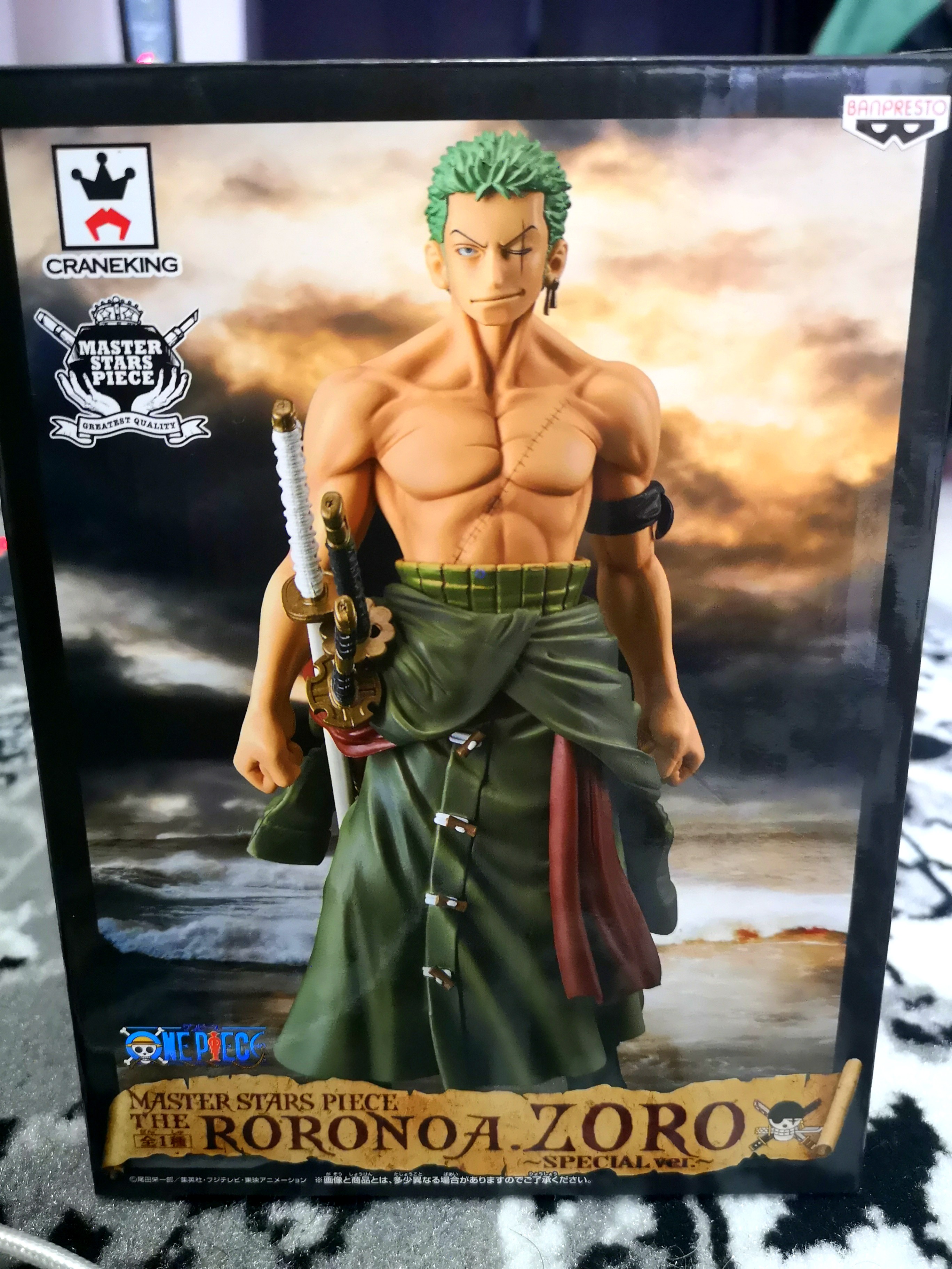 One Piece Roronoa Zoro Figurine (Special ver.), Hobbies & Toys, Toys ...
