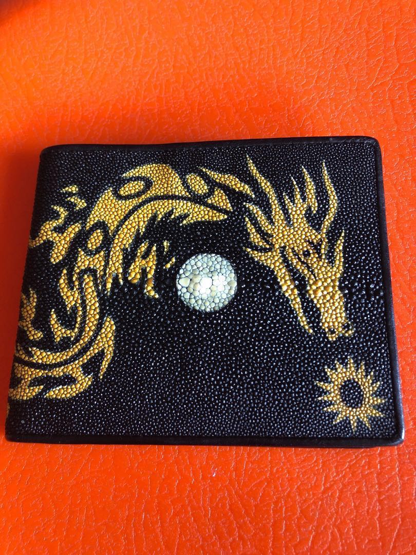 Original StingRay Skin Wallet, Men's Fashion, Watches & Accessories ...
