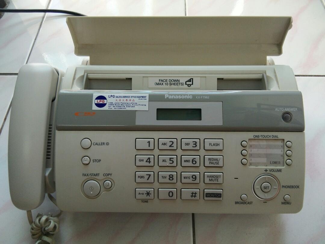 Panasonic Fax Machine, TV & Home Appliances, Washing Machines and ...