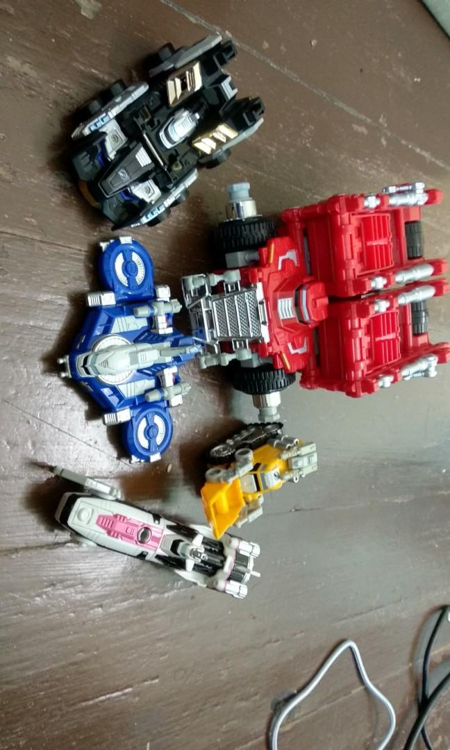 Power Rangers Megazord Lot - Sentai Mecha lot - robots, Hobbies & Toys ...