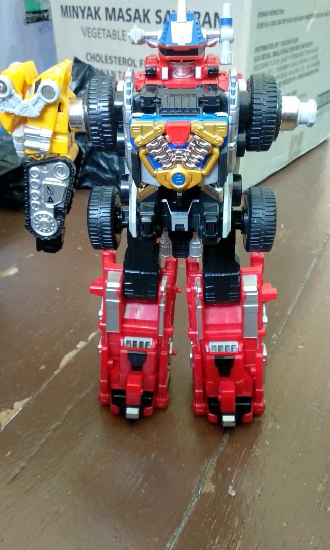 Power Rangers Megazord Lot - Sentai Mecha lot - robots, Hobbies & Toys ...