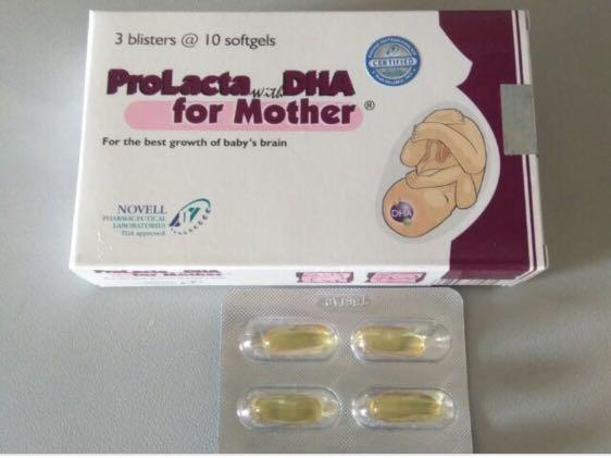 Prolacta with DHA for Mother, Health & Nutrition, Health Supplements ...