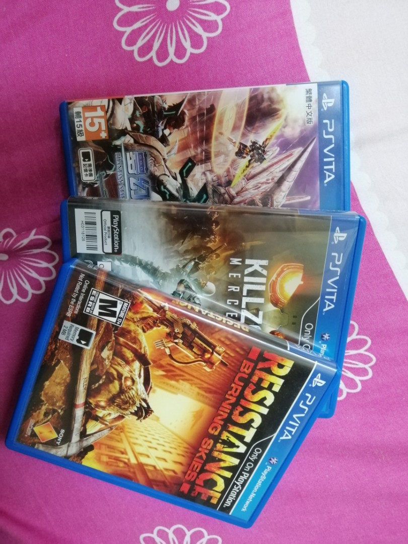 PSV games, Video Gaming, Video Game Consoles, PlayStation on Carousell