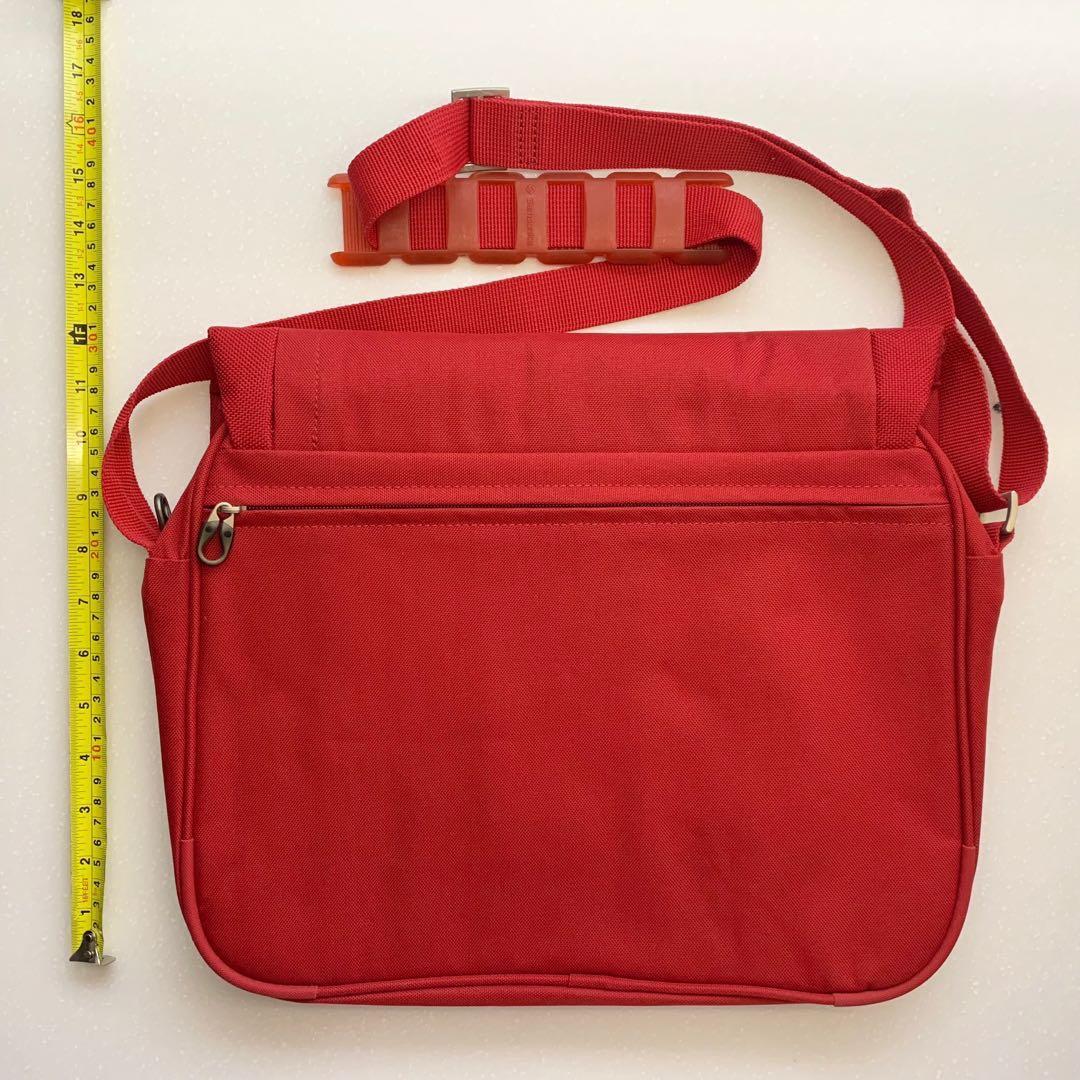 Samsonite Red Messenger Bag, Women's Fashion, Bags & Wallets, Cross ...
