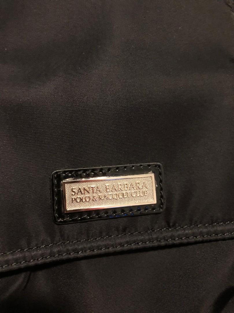 Santa Barbara Polo & Racquet Club Backpack (Black), Women's Fashion ...