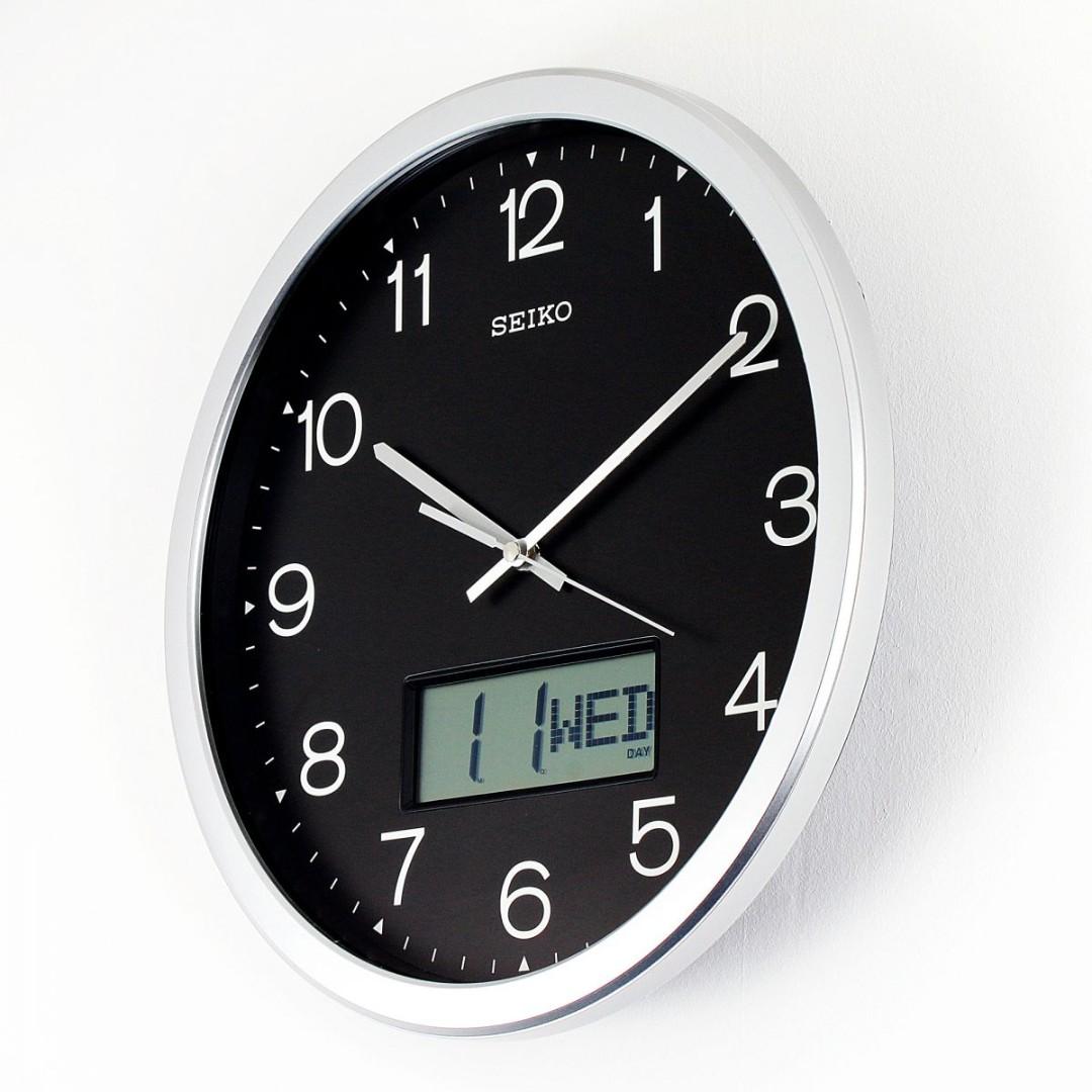 Seiko QXL007A Analog Digital Wall Clock QXL007, Furniture & Home Living ... Seiko QXL007A Analog Digital Wall Clock QXL007, Furniture & Home Living ...