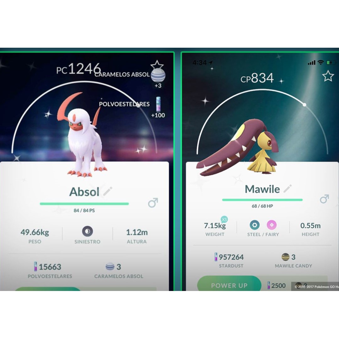 SHINY ABSOL / MAWILE Pokemon Go, Video Gaming, Gaming Accessories, Game ...