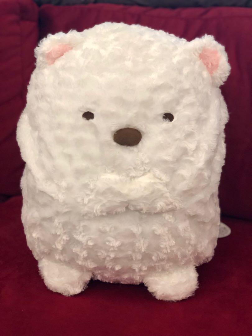 Sumikko Gurashi Shirokuma Plush Toy (Toreba), Hobbies & Toys, Toys ...