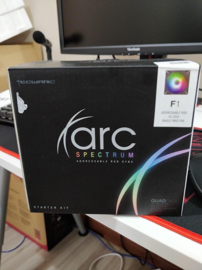 Tecware Arc spectrum rgb fan, Computers & Tech, Parts & Accessories ...
