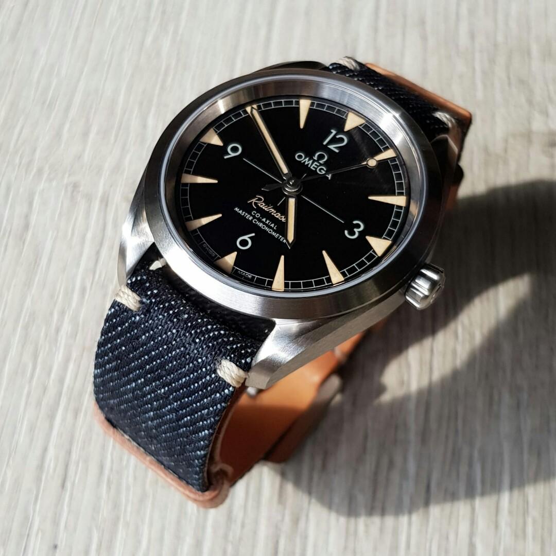 Very mint Omega Railmaster, Black Dial with Orange Lolipop hand, Master ...