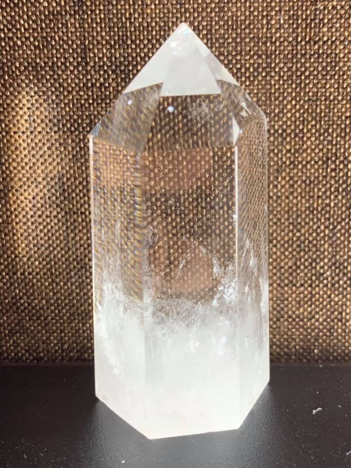 White Quartz with Rare Angel Feather Inclusions. W1, Vintage ...
